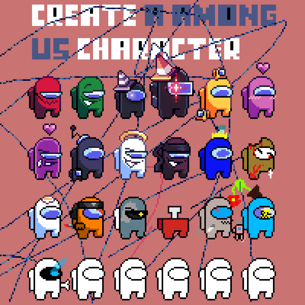 Pixilart - Create a Among Us Character by Zeldapro-949