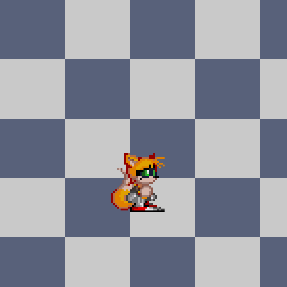 Pixilart - Starved!Tails Sprites Starved CD by Paperblake