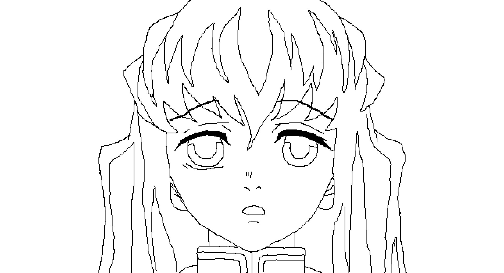 Pixilart - Muichiro Tokito Base? by biono