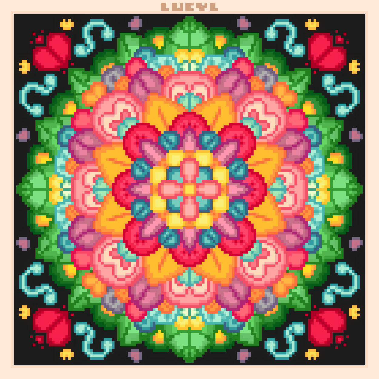 Mandala - Daily Art Challenge - Pixilart