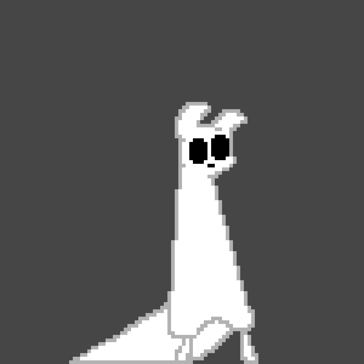 Pixilart - Survivor Slugcat by BrogalZ