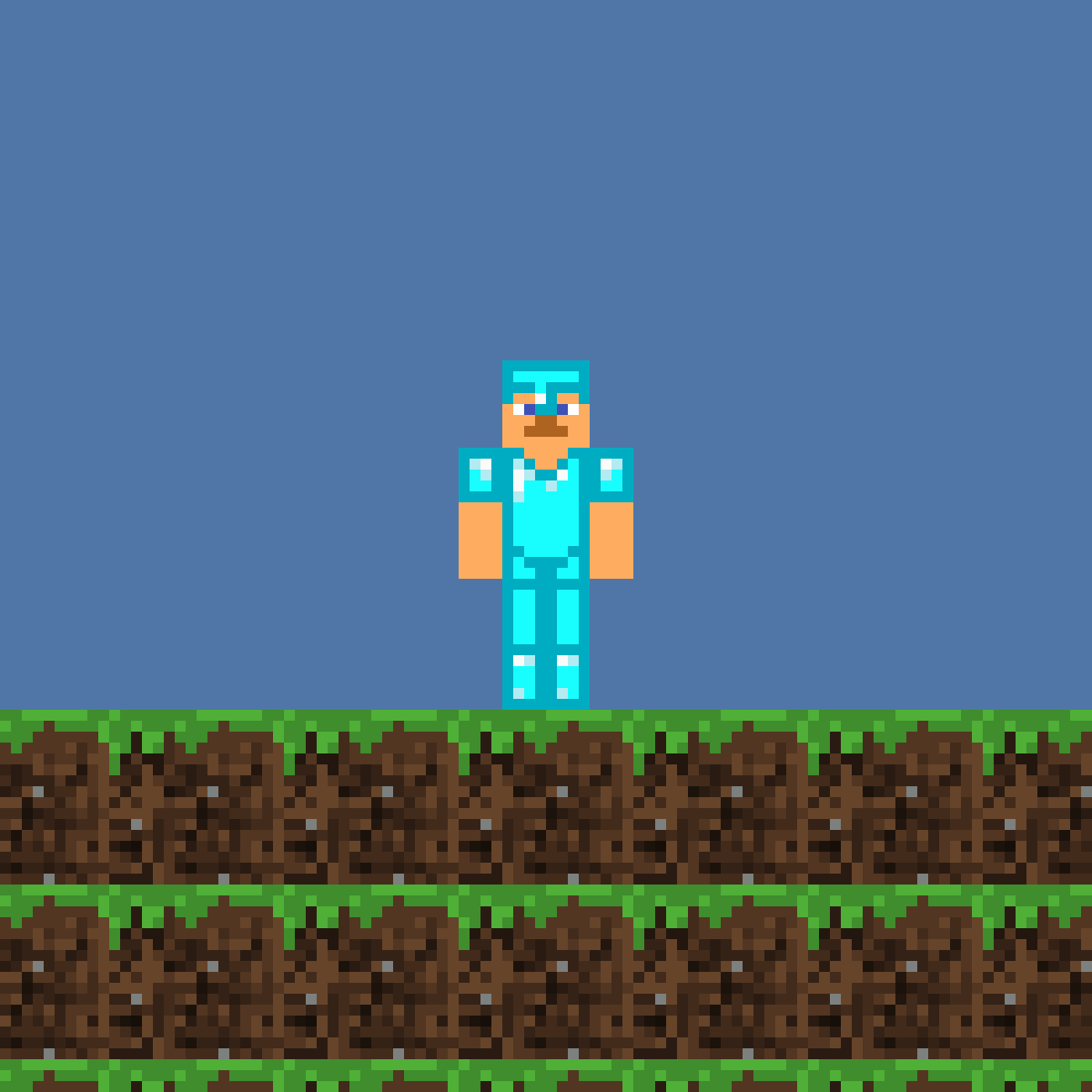 Pixilart - Minecraft running base by astronaut-pug