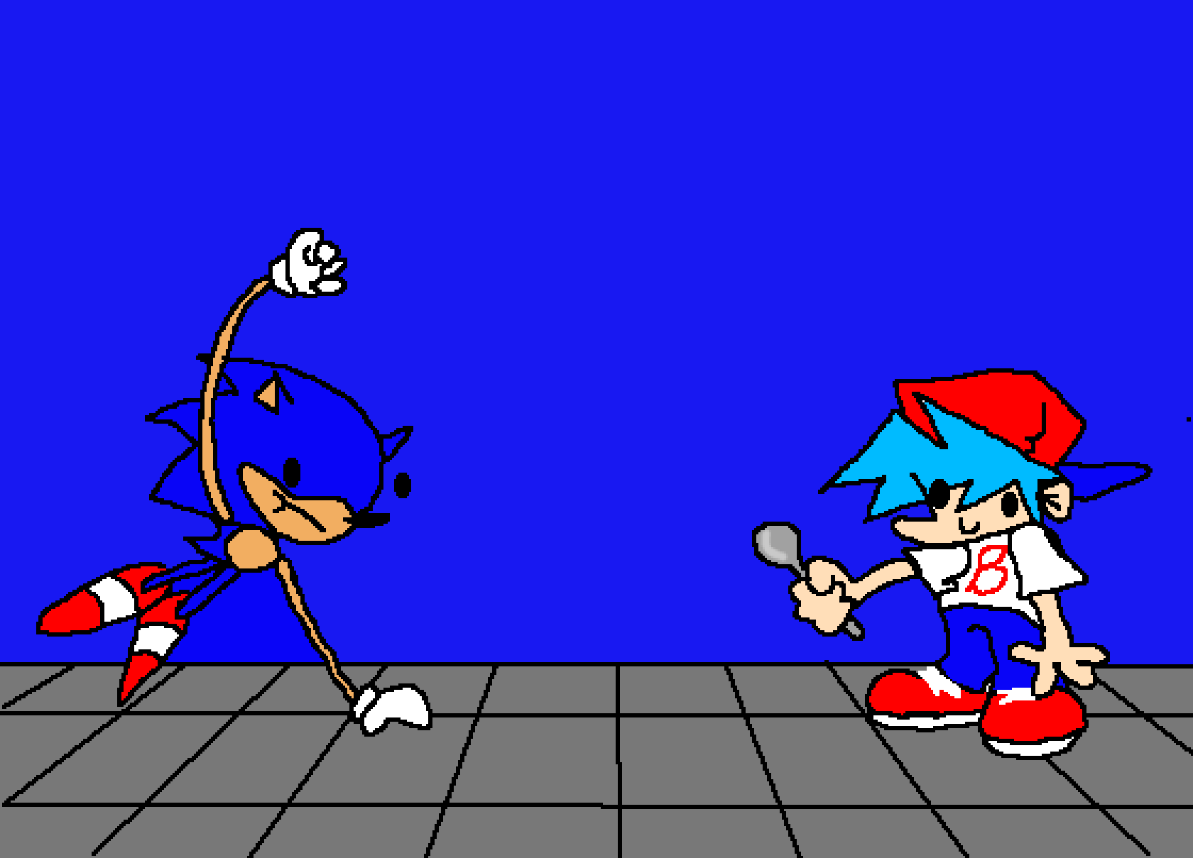 Pixilart - sunky fnf by Dan-man3