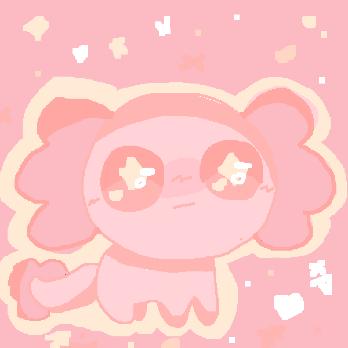 Pixilart - Silly axolotl Goober :] by numnumkaio