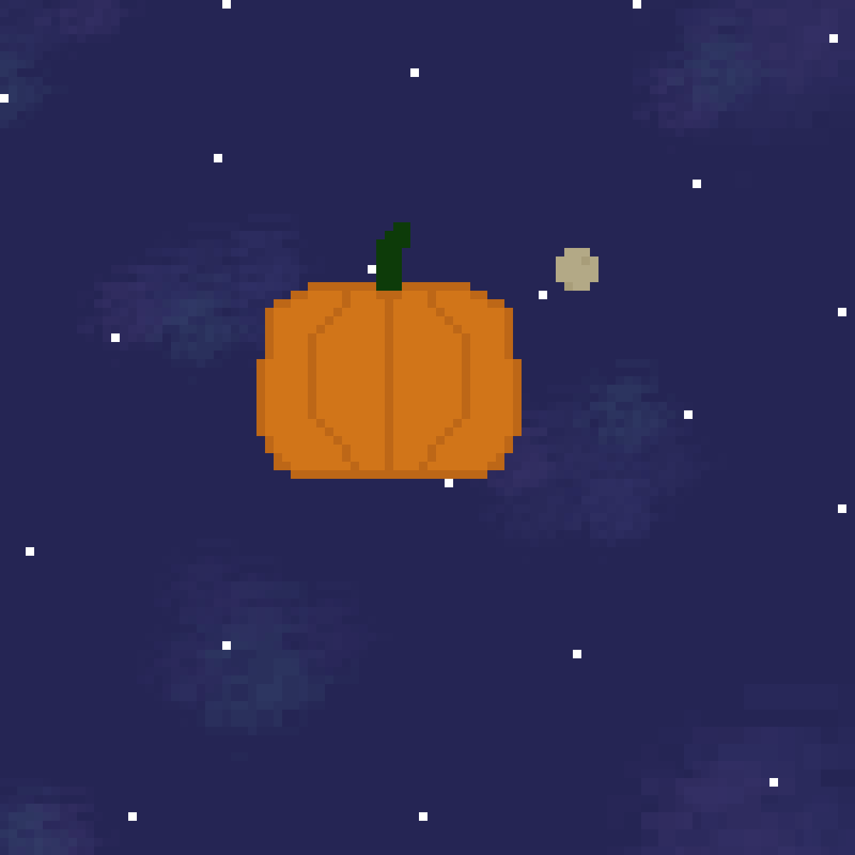 Pixilart - Pumpkin Planet by WoodedWildsMint