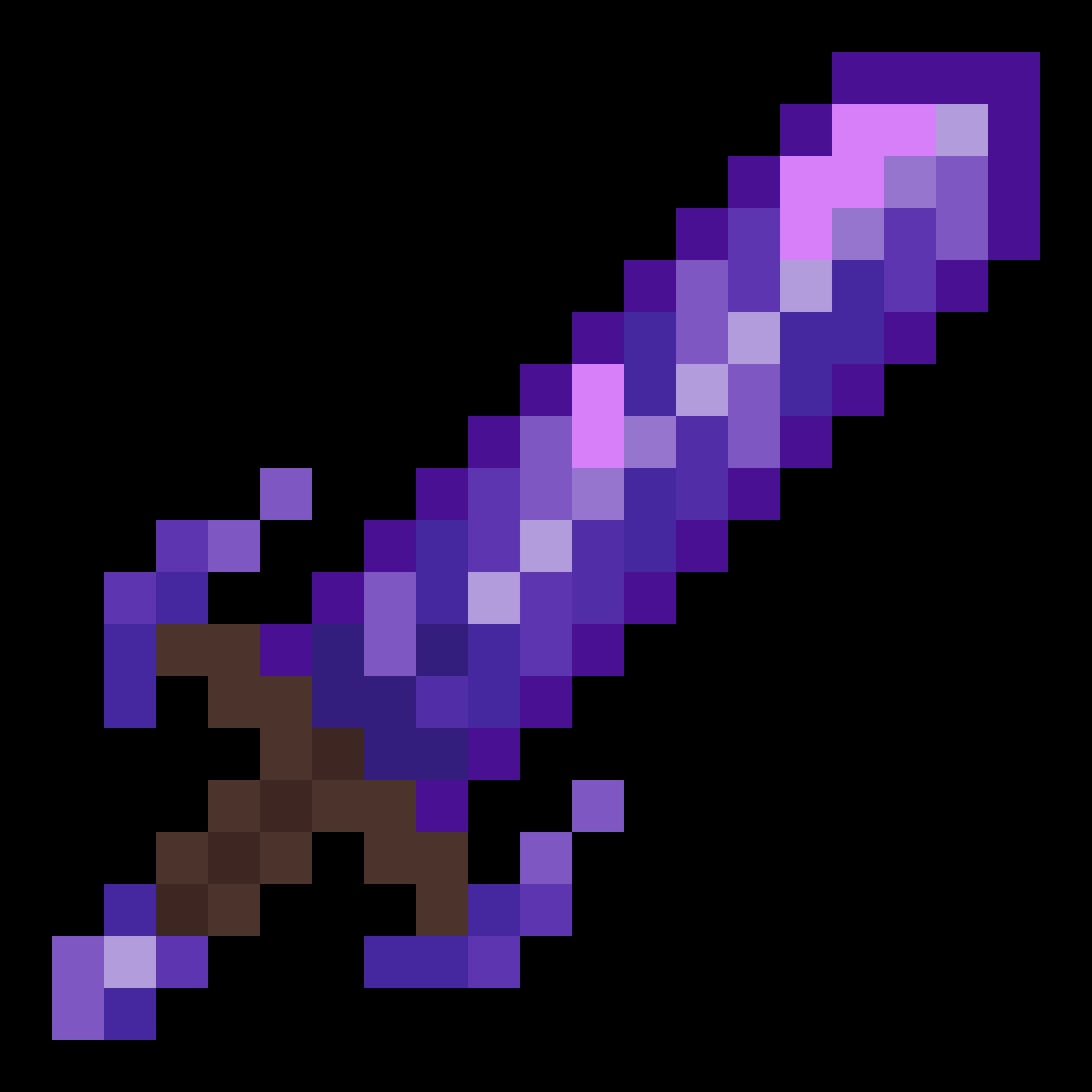 Pixilart - Amethyst Sword [updated] by StillLoading303
