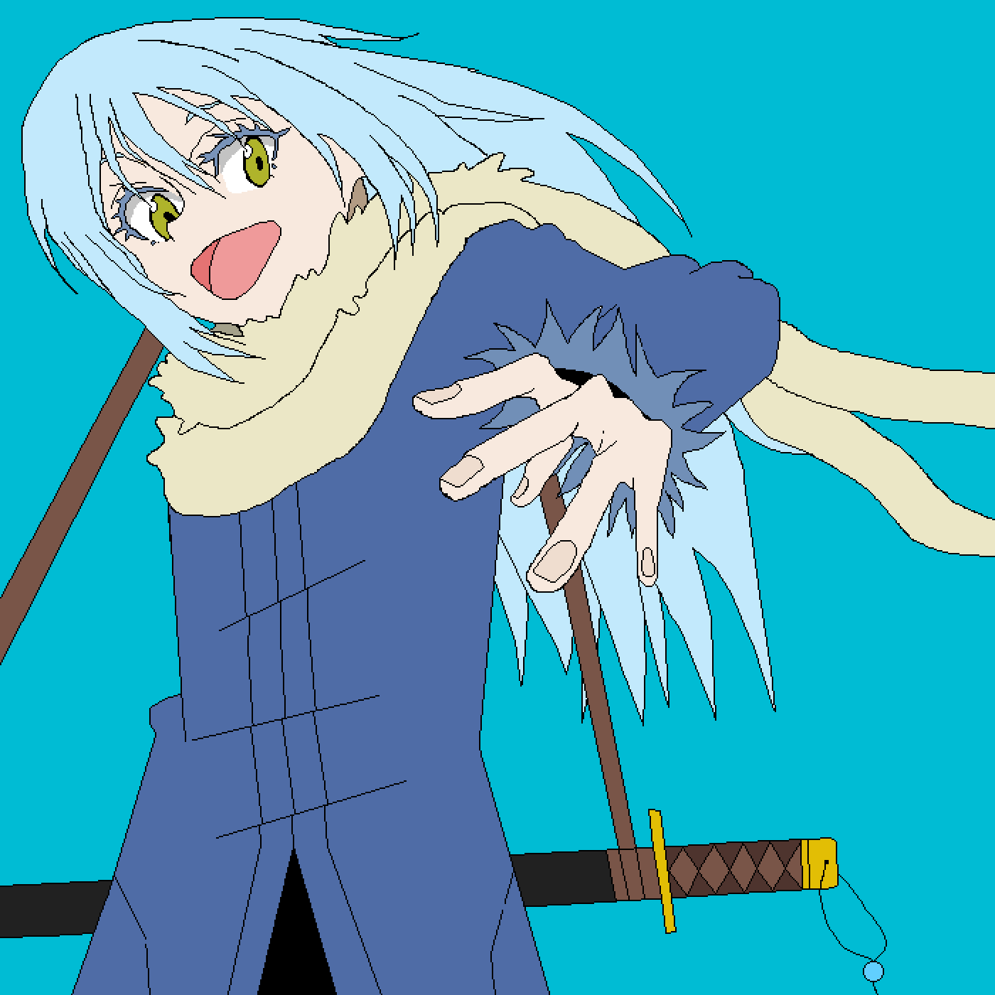 Pixilart - Rimuru Tempest TTIGRAAS by Ravon338