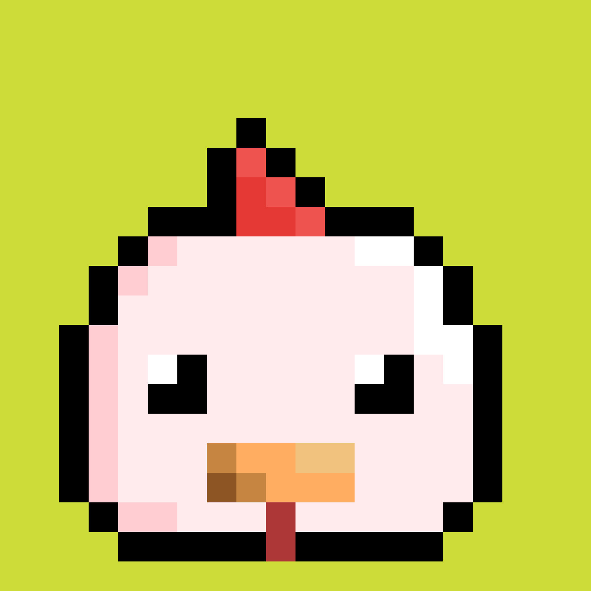 Pixilart - chick mc chicken by Mattsigo8