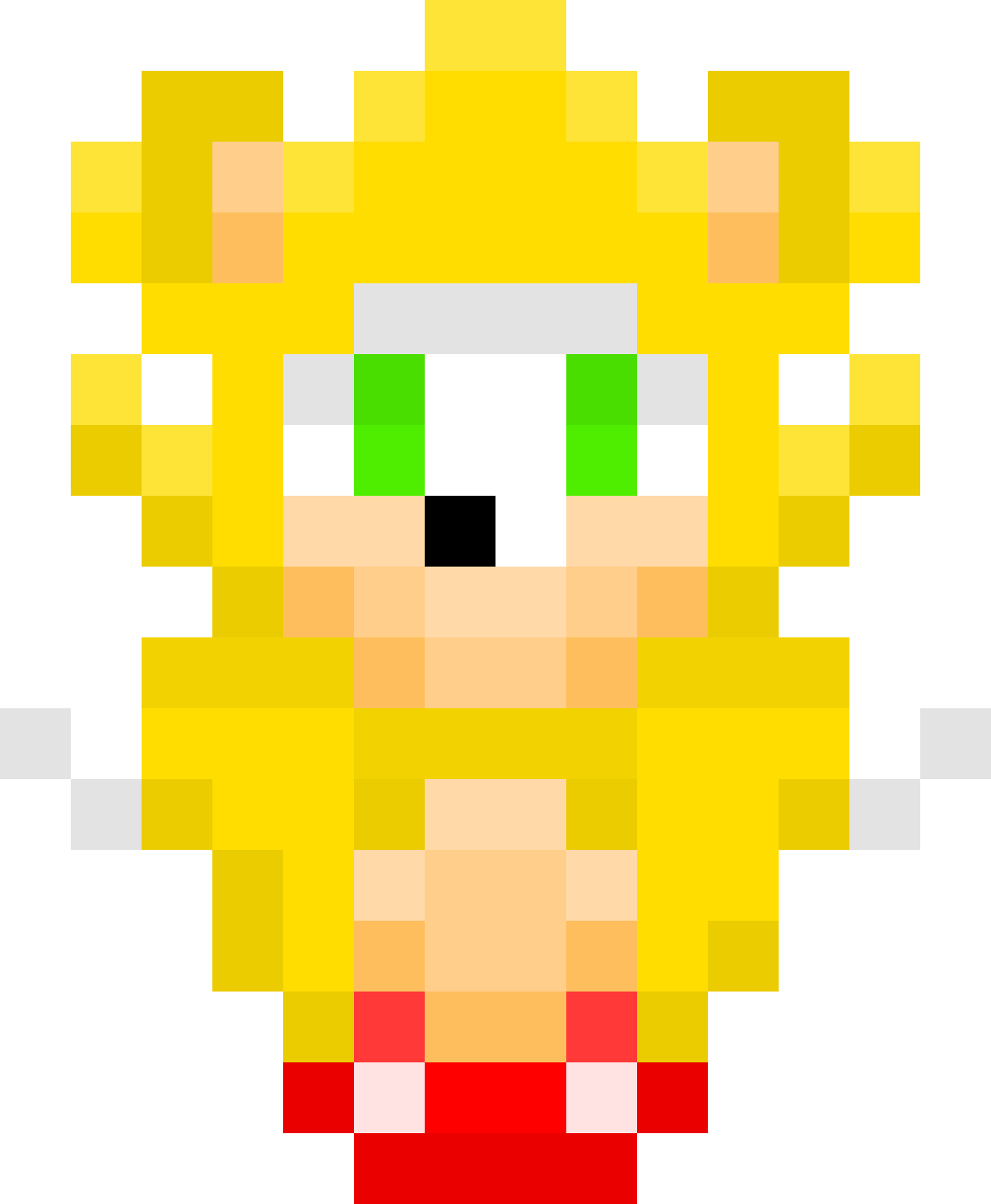 Pixilart - Totem of Super Sonic by SuperSonic29