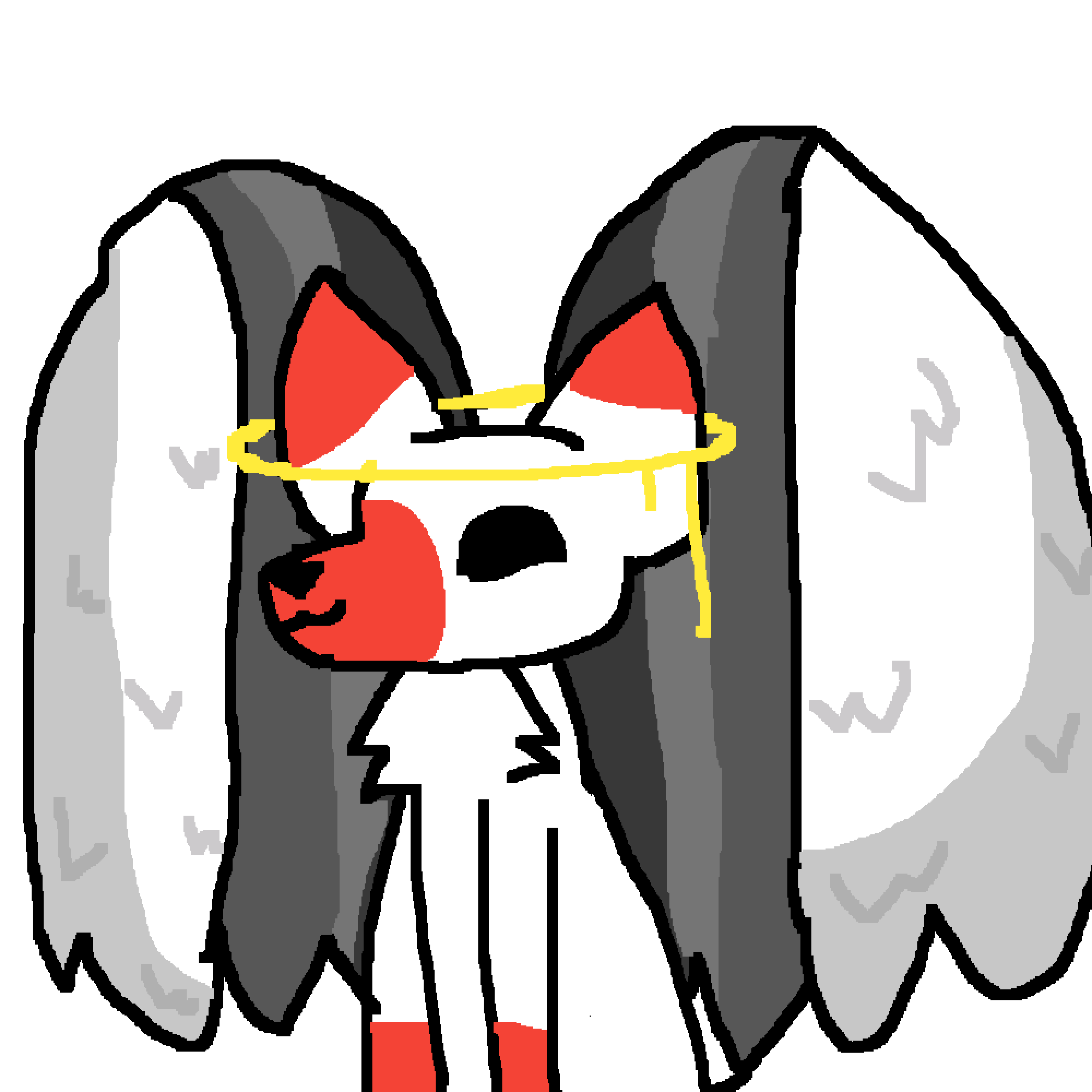 Pixilart - winged wolf by Axolotl-cat