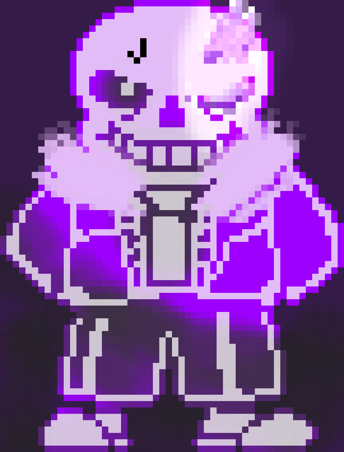 Pixilart - UnderTale Sans Base by Gradientguy
