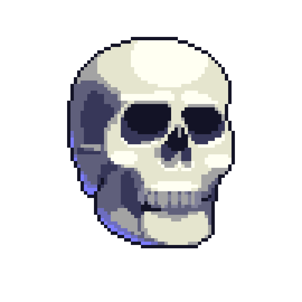 Pixilart - skull eye sprite by Smonk
