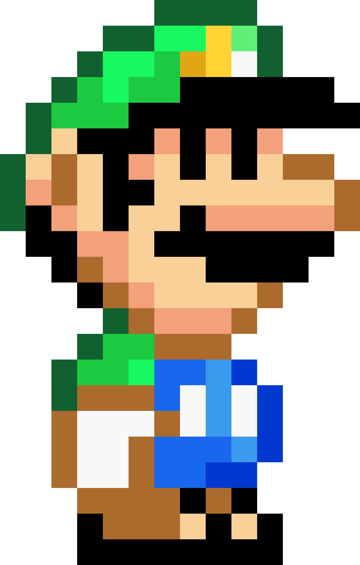 Pixilart - luigi by yechuapro