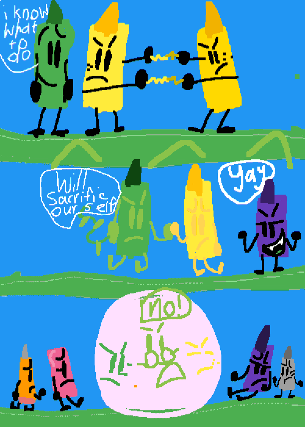 Episode 45 - A Story of a Crayon - Pixilart Comics