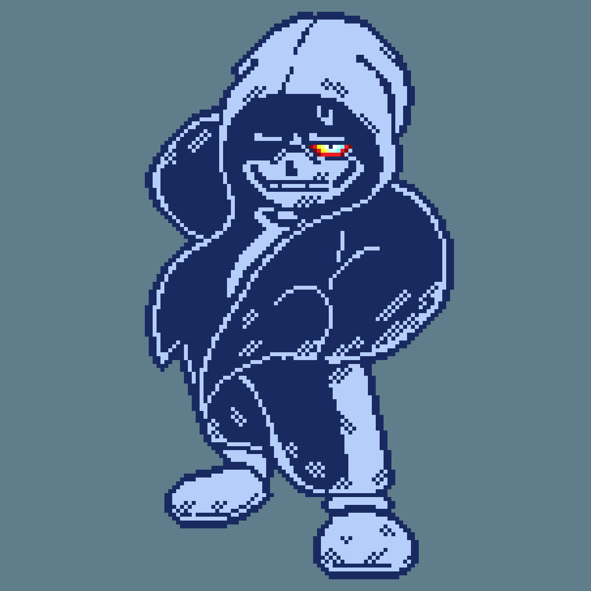 Pixilart - dt sans by verval
