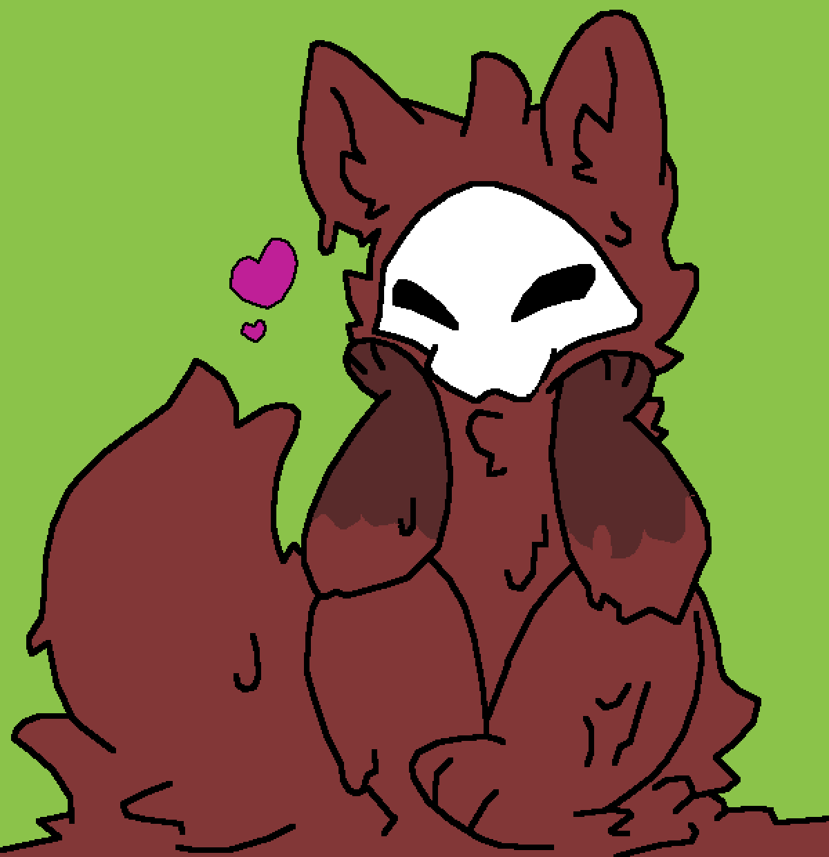 Pixilart - Fox wolf hybrid by Hi-guys-LGBTQIA