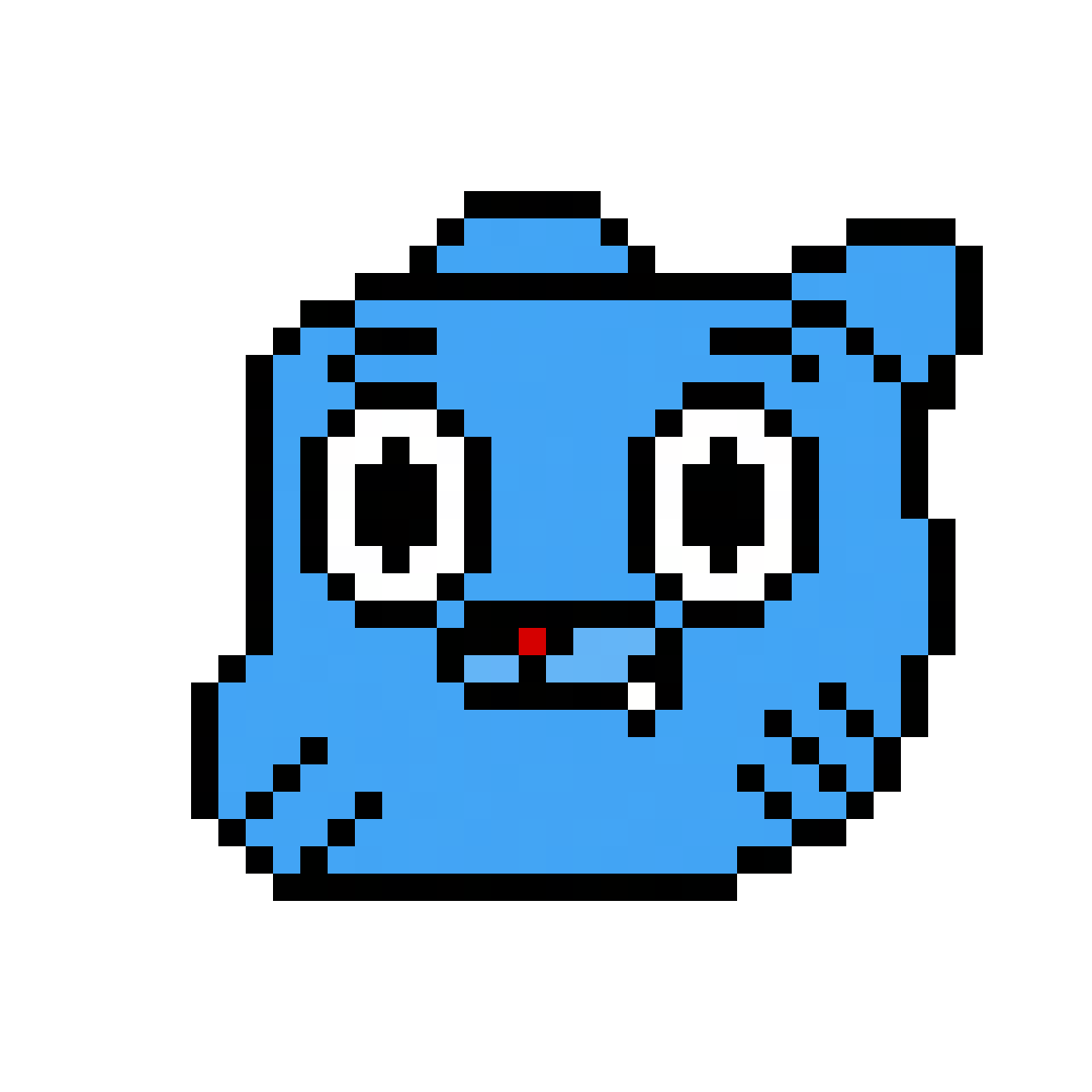 Editing Gumball - Free online pixel art drawing tool - Pixilart