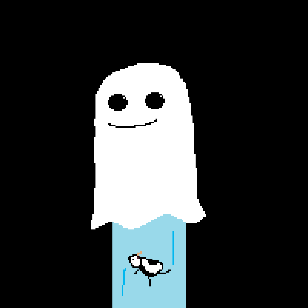 Pixilart - UFO Ghost by LemonLimeCat