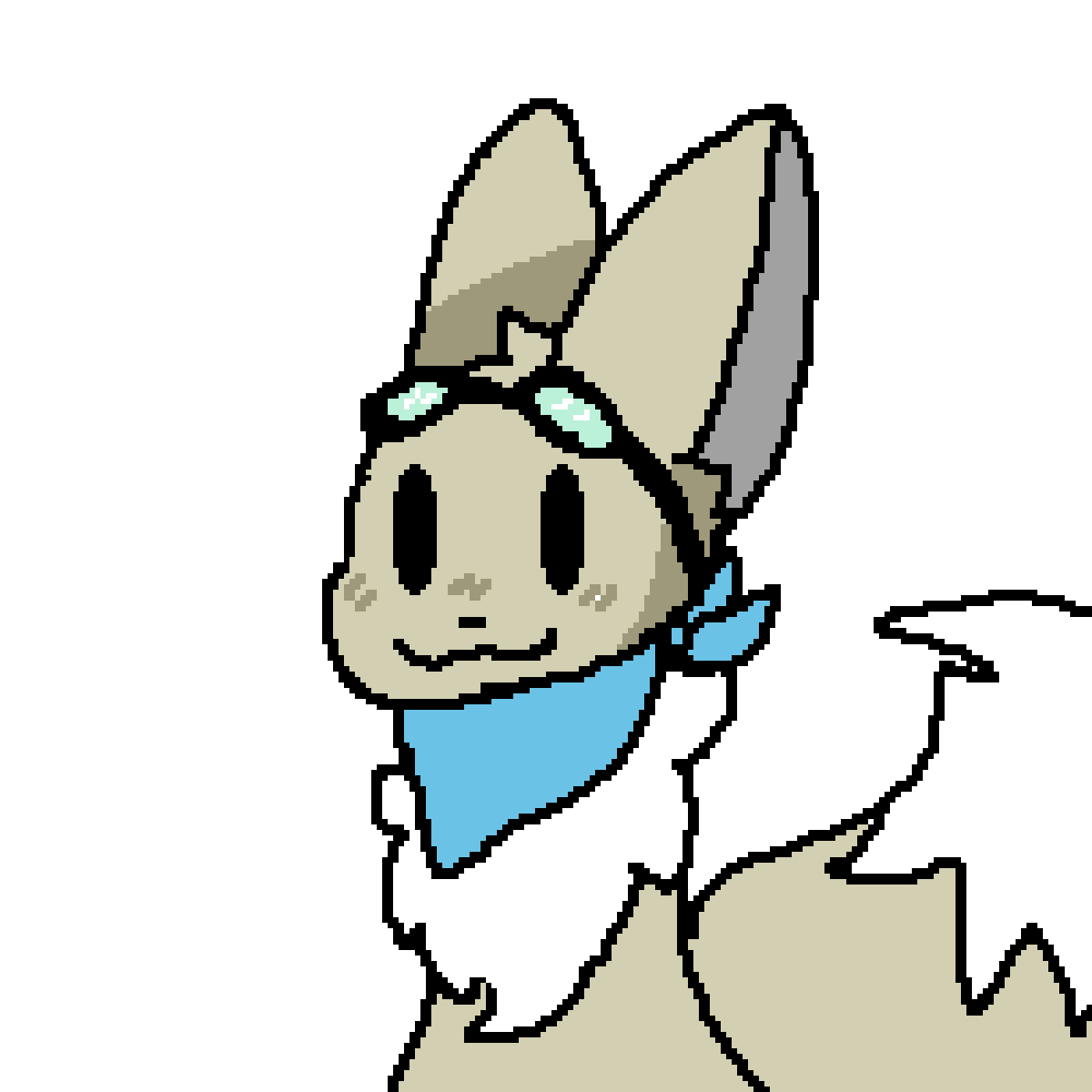 Pixilart - eevee by Wampahoofus