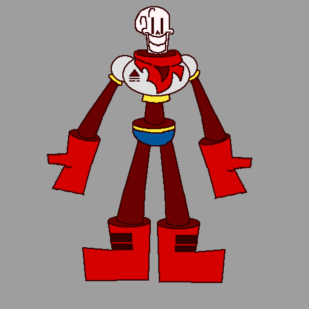 Pixilart - THE GREAT PAPYRUS by BananaBomb1 Pixilart - THE GREAT PAPYRUS by BananaBomb1