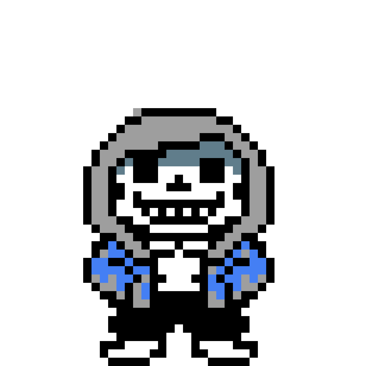 Pixilart - dusttale Sans Overworld by Matthew2013