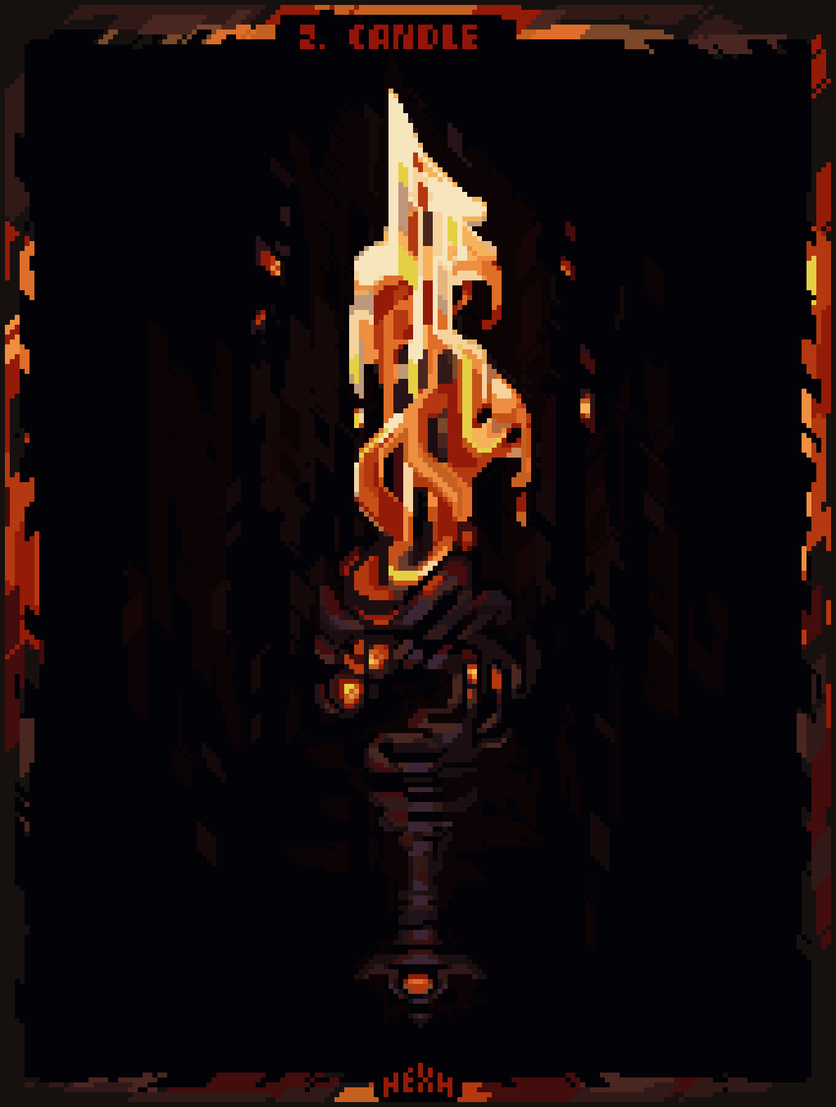 Pixilart - Candle sword by hexh