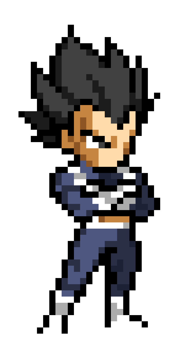 Pixilart - Normal Vegeta | v.1 by Frosteezart
