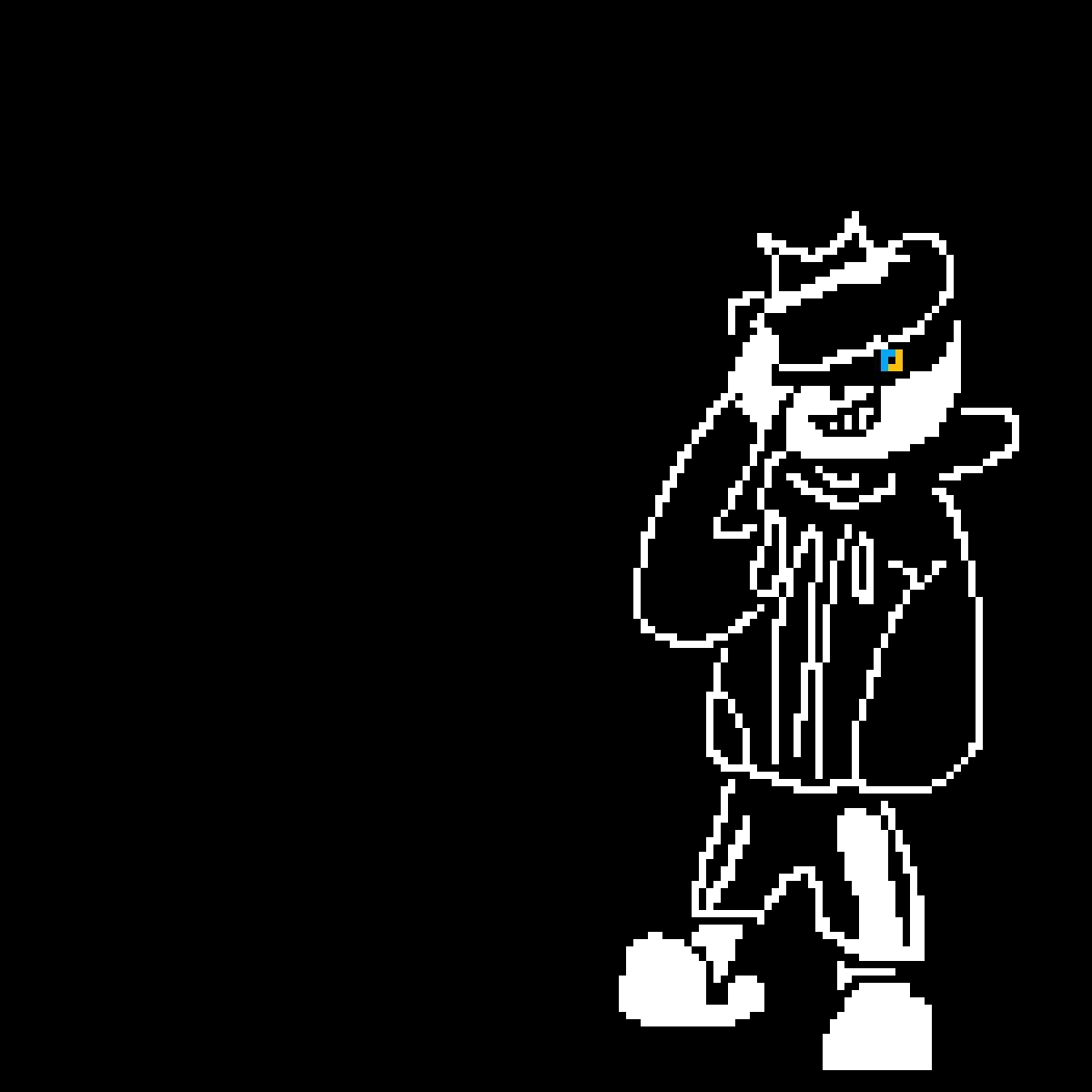 Pixilart - hat sans by SalZero11