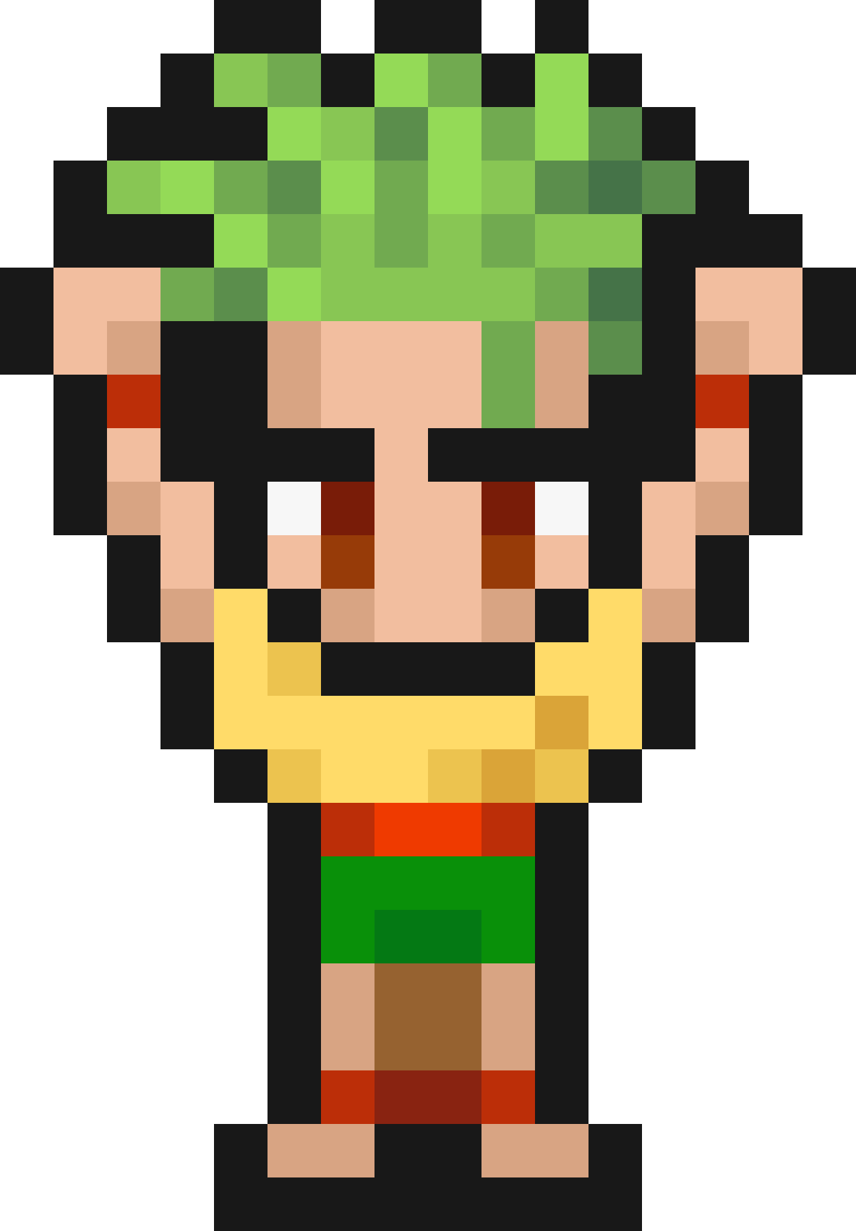 Pixilart - FFVI - Gau 12 by DKJF-Pixel