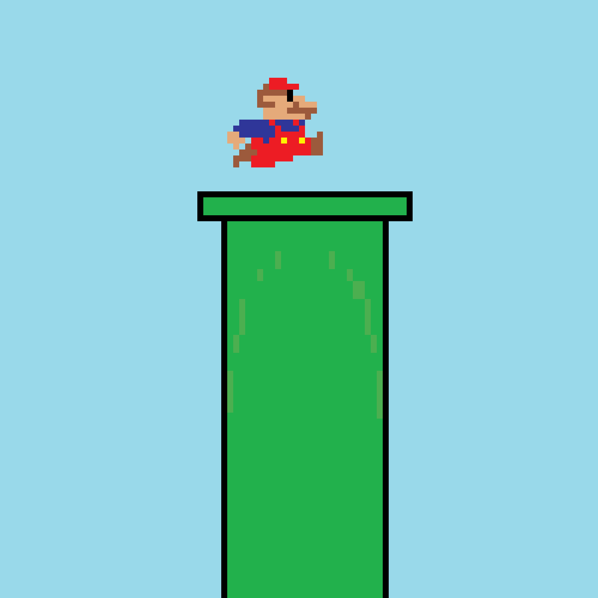 Pixilart - mario by chikenwithchees