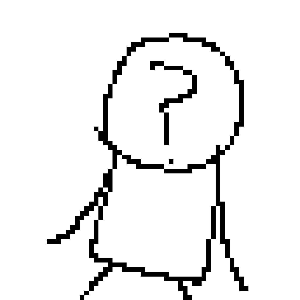 Pixilart - Question mark guy REACHES HIS LIMIT by REM900