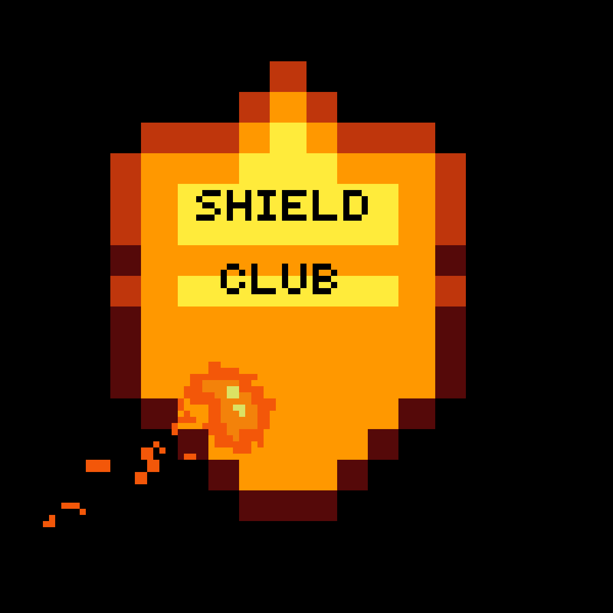Pixilart - Shield club by DragonKurt