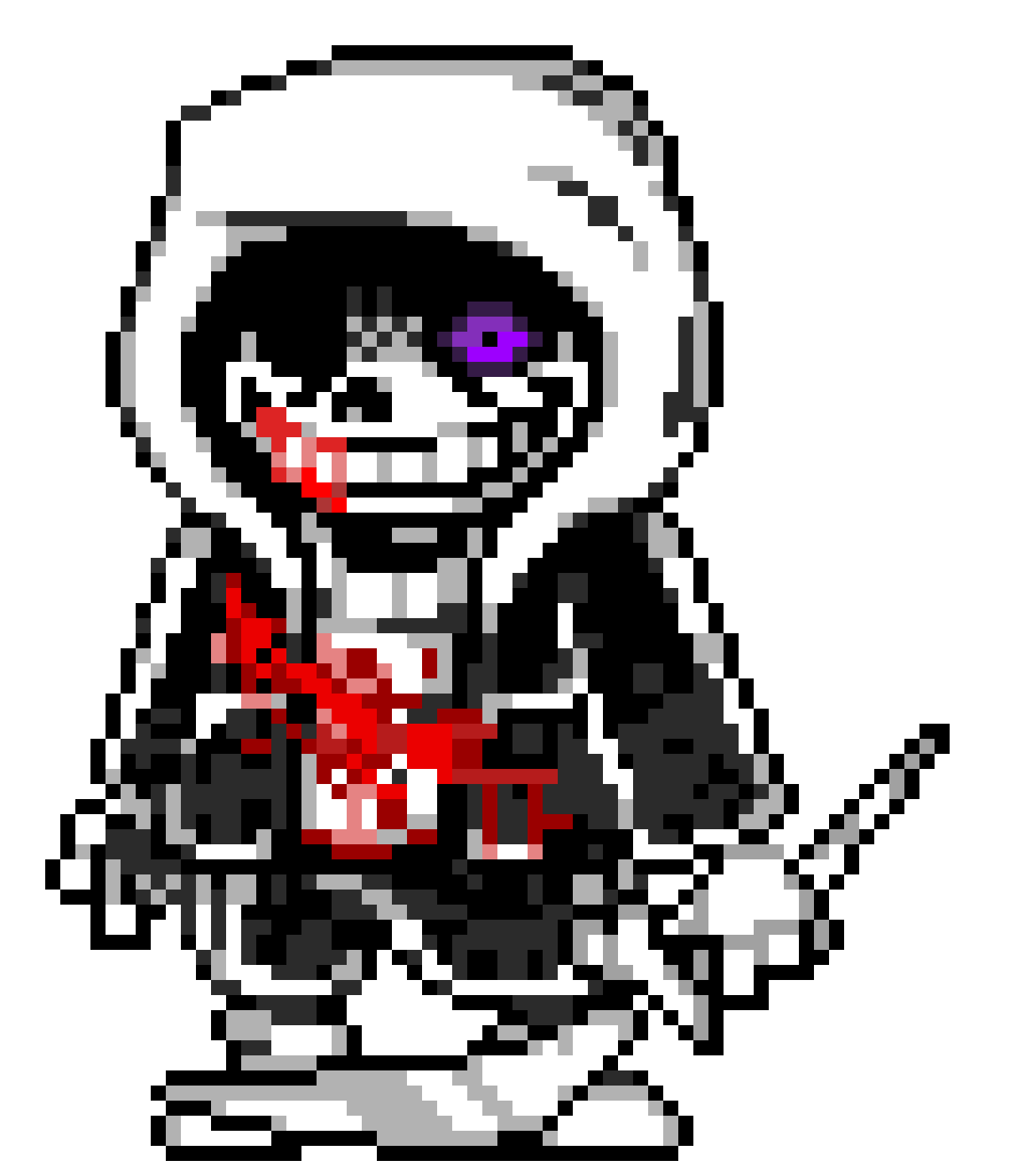 Editing DUSTTALE LAST GENOCIDE SANS PHASE 2 OLD+NEW - Free online pixel ...