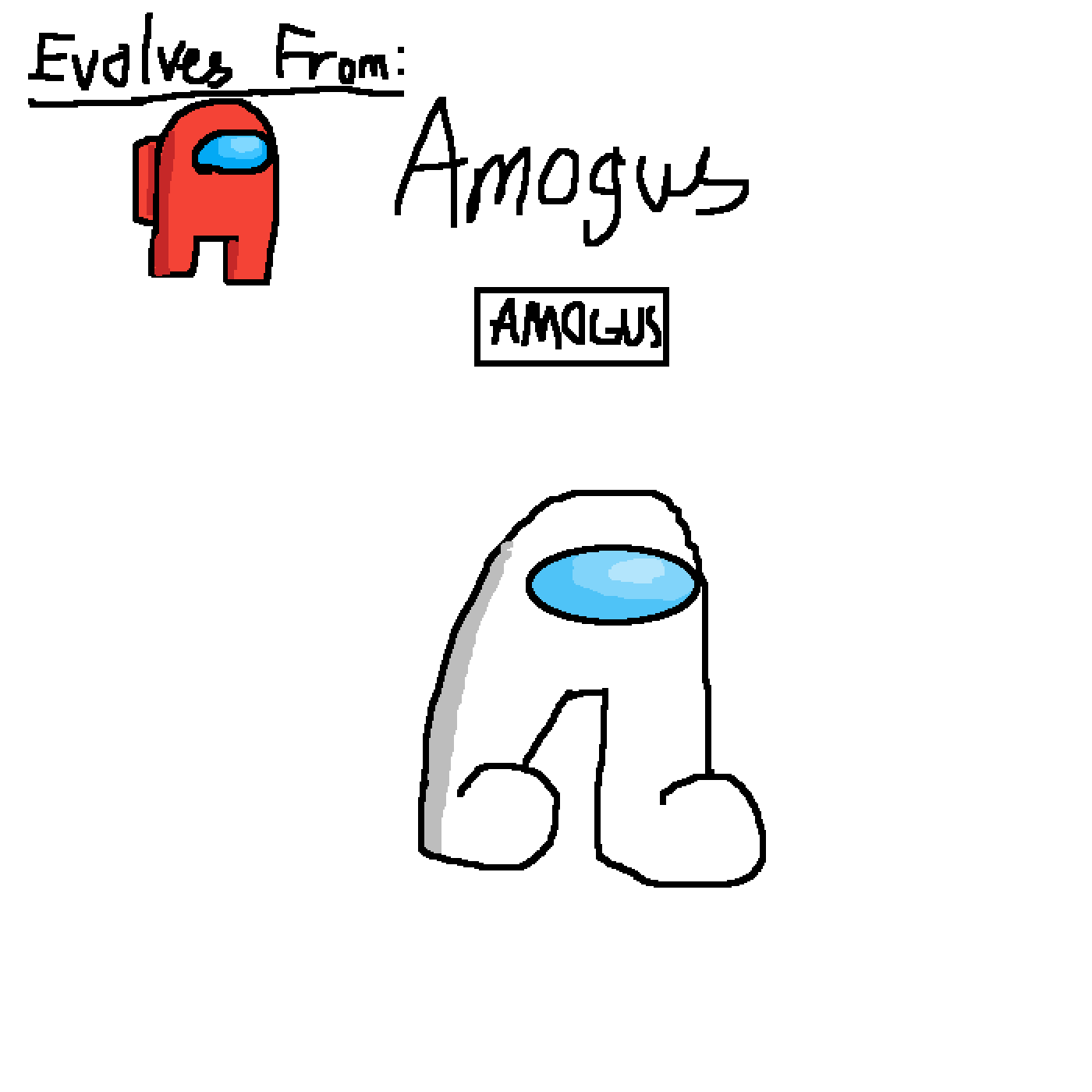 Pixilart - Amogus by TheMadTitan