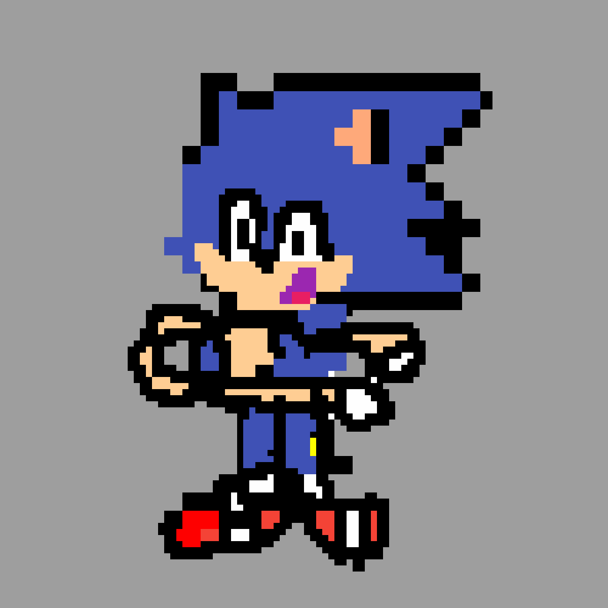 Pixilart - Sonic Meme by ReturnedBloodf
