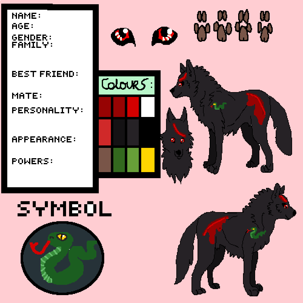 Pixilart - WOLF MAKE OC BASE! by GOKUFAN1