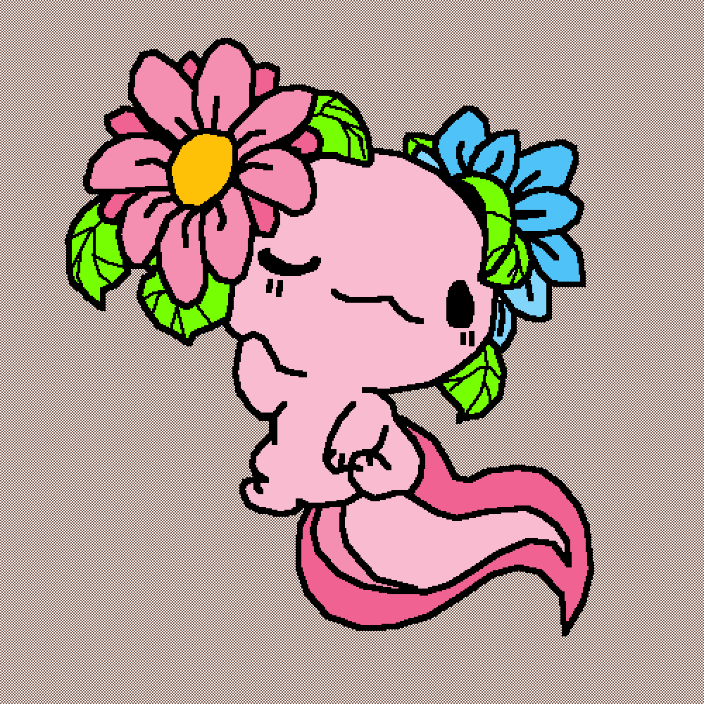 Pixilart - Axolotlchi base by greenete