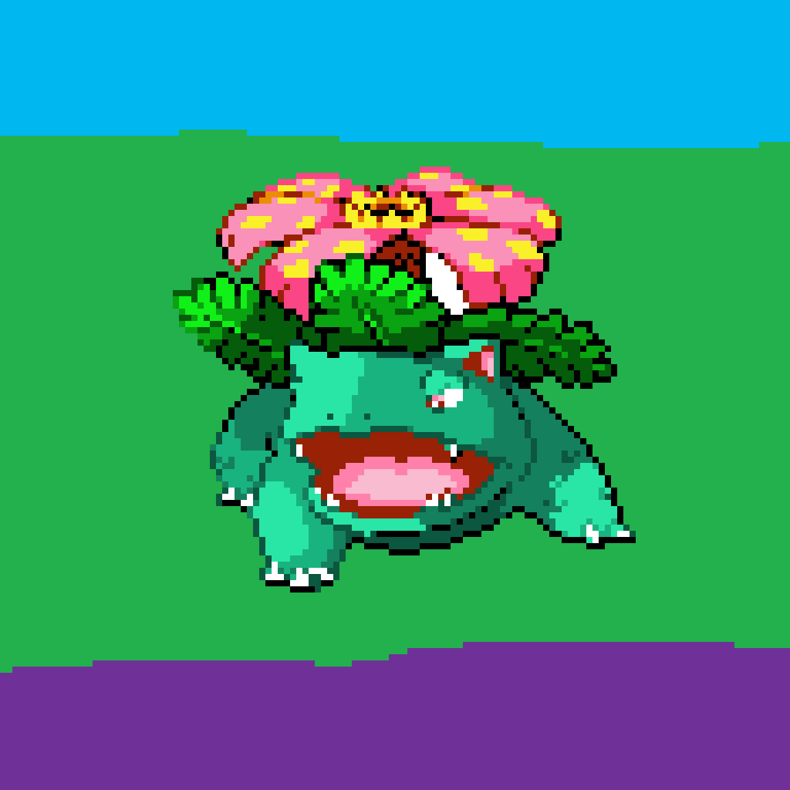 Pixilart - venusaur by domninja