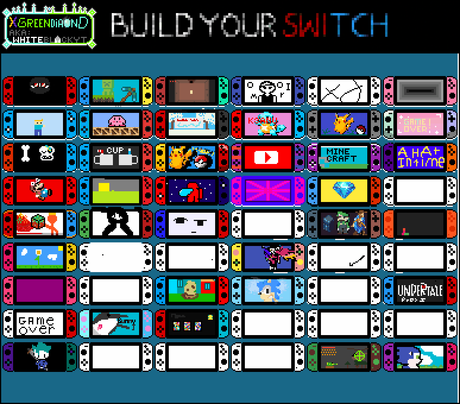Pixilart - Build ur switch by dominic221