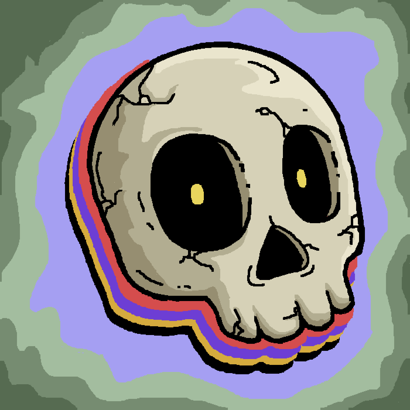 Pixilart - Skull Move by JosArt