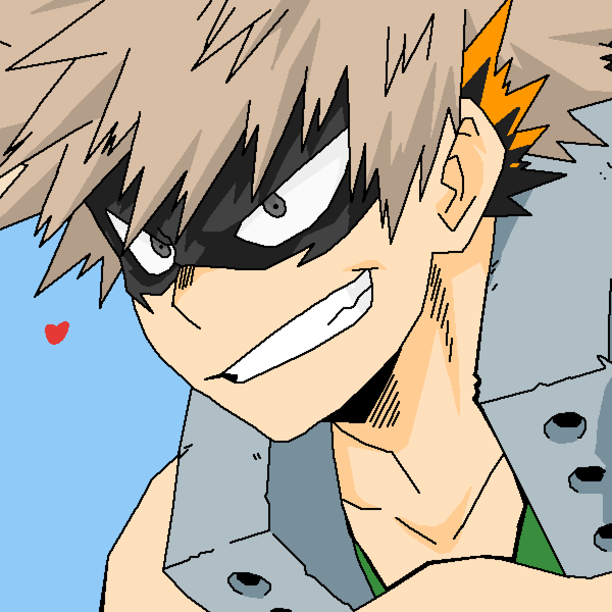 Pixilart - Katsuki Bakugo Base by Tyu1forever