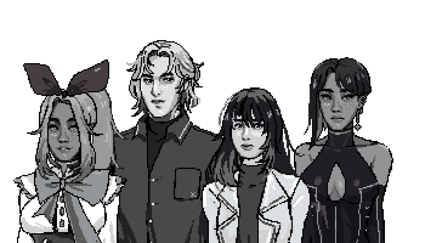 Pixilart - holy quartet by julieraptor