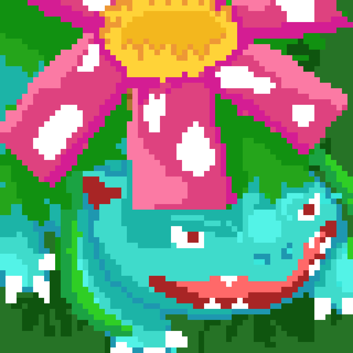 Pixilart - Venusaur by SuperRainbow