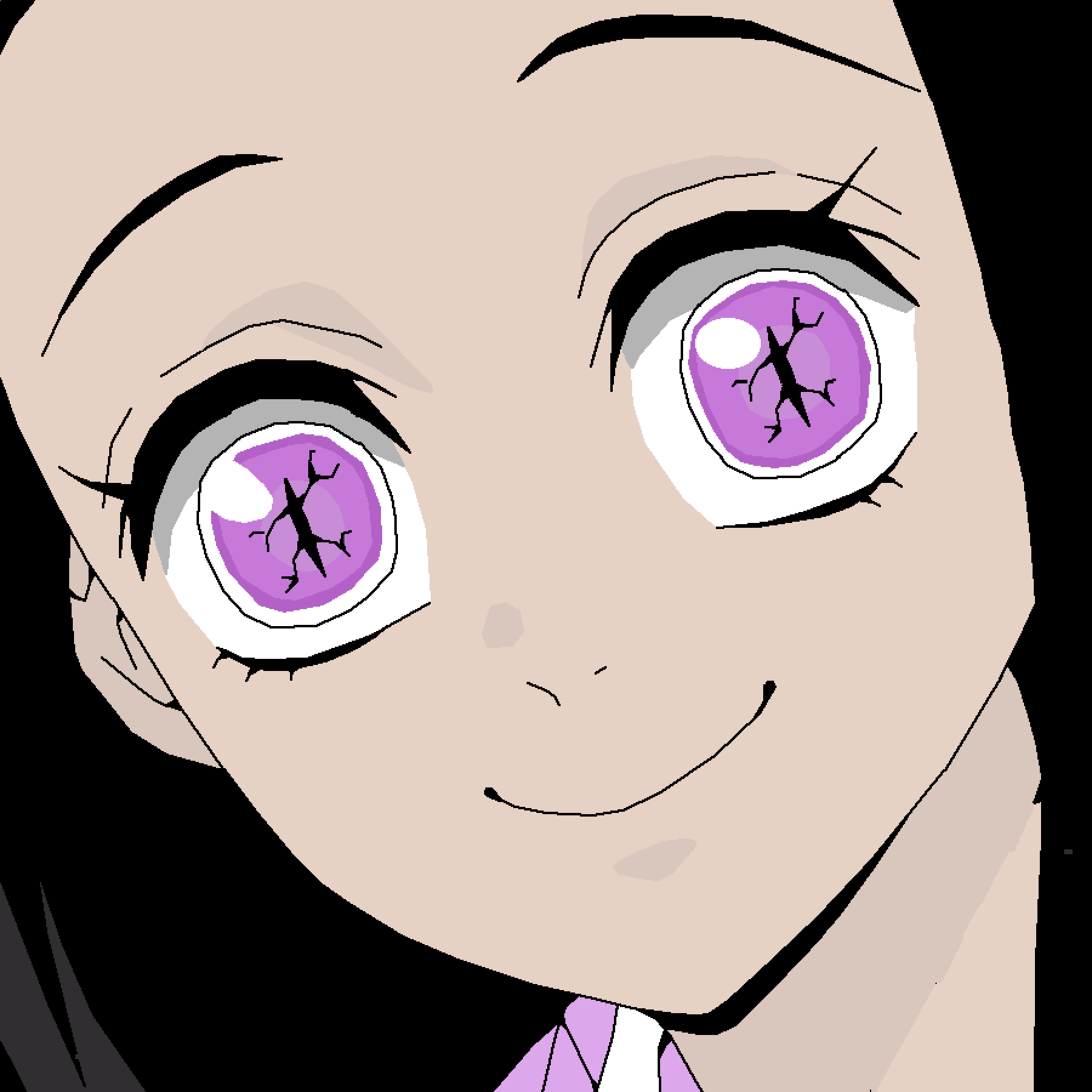 Pixilart - Nezuko Kamado Base by NightLollipop