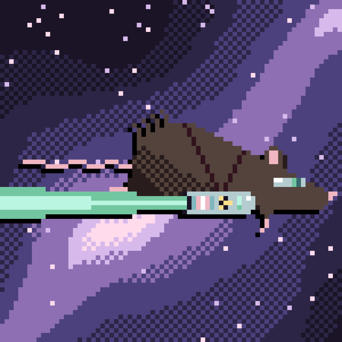 Pixilart - Space rat by SpateF