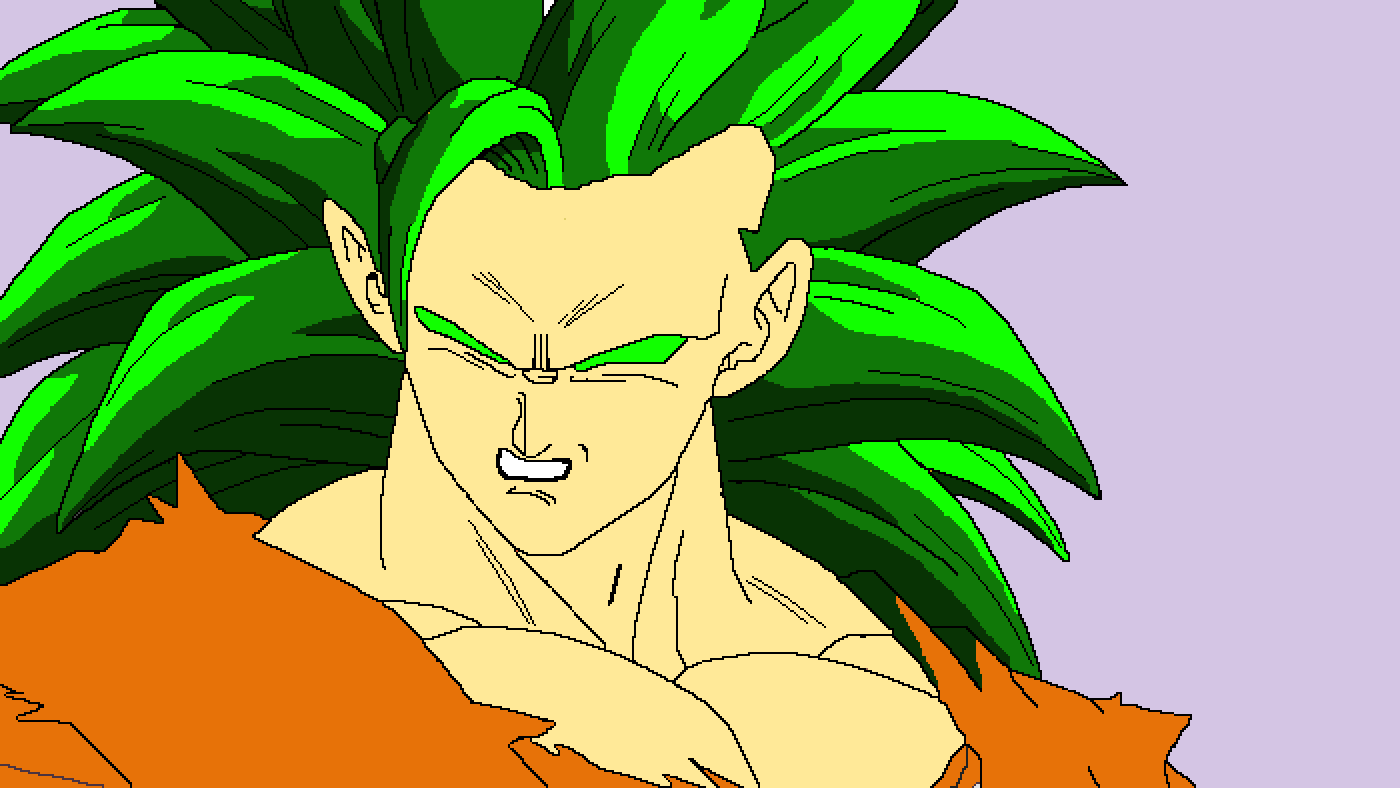 Pixilart - Goku SSJ3 Base by mario-an-luigi