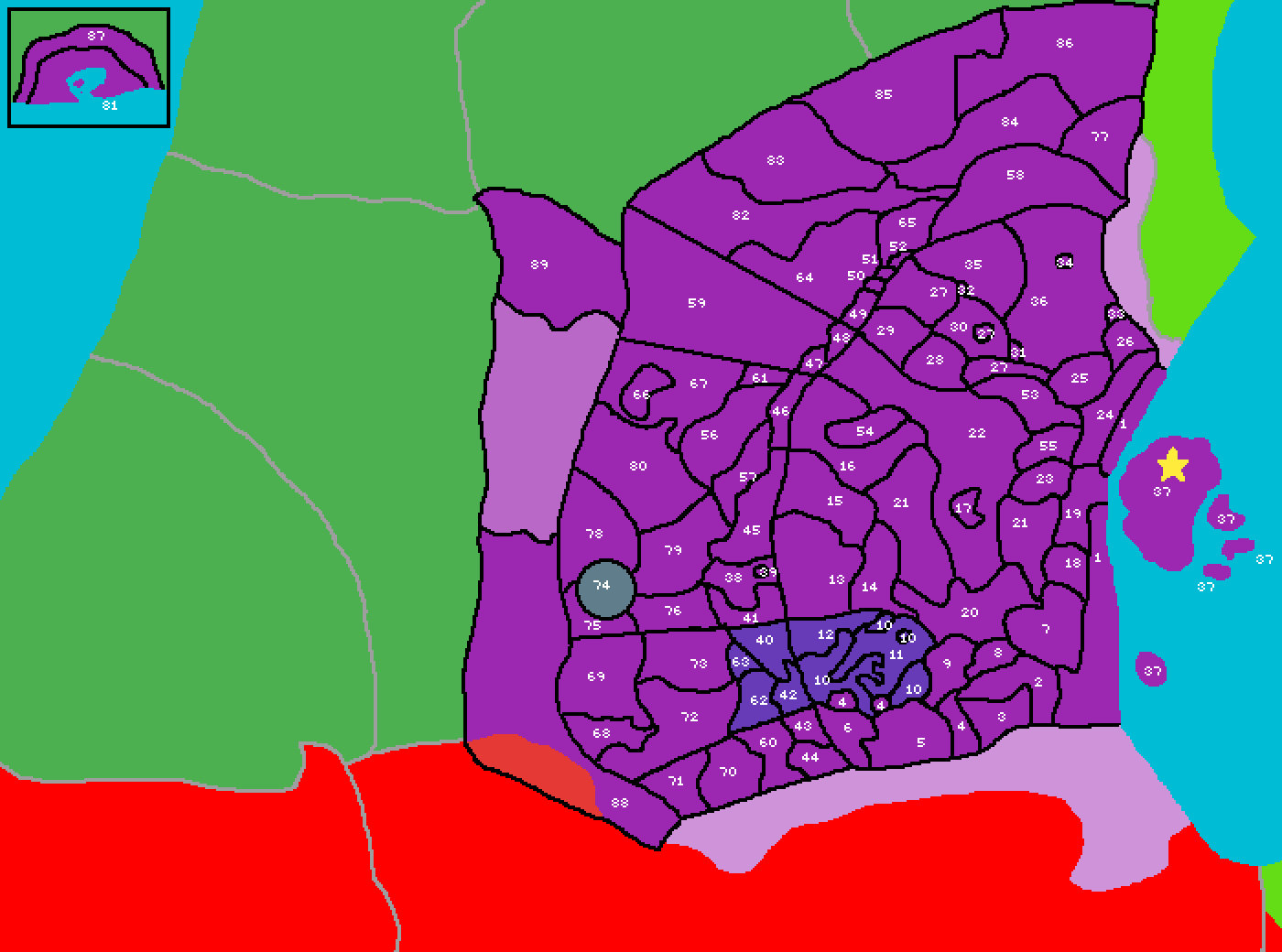 Pixilart - Map of the Prince-Archbishopric of Ziriuyah by ZINCr6