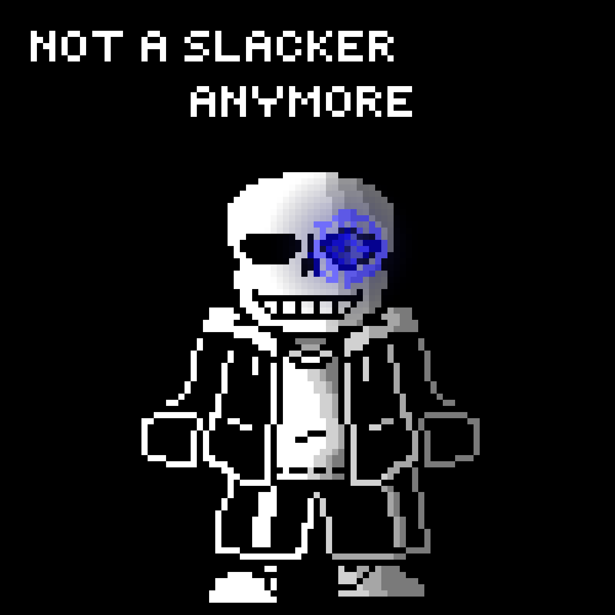 Pixilart - Not a Slacker Anymore: ULB Sans by ahalaymahalay