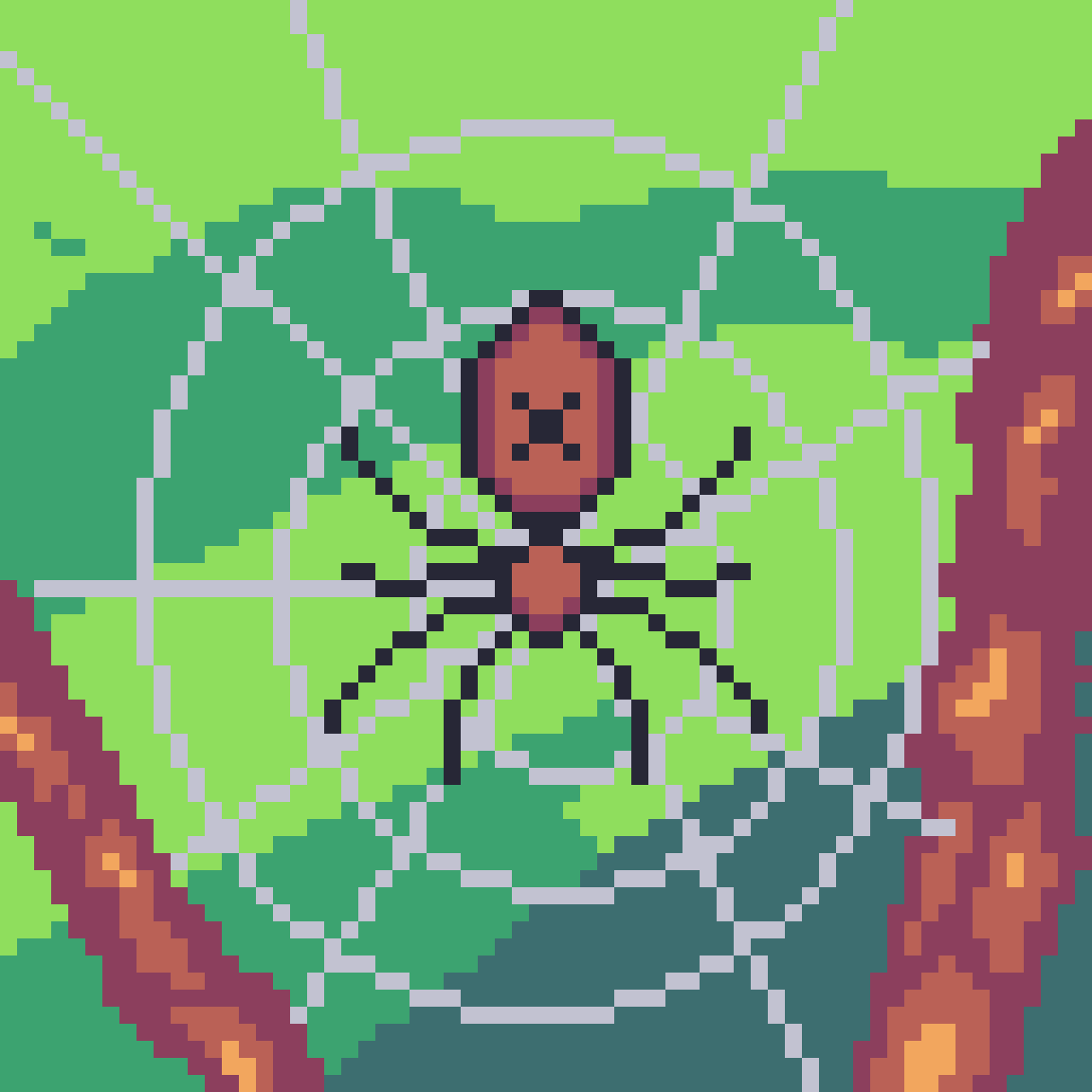 Pixilart - Spider by Otwald