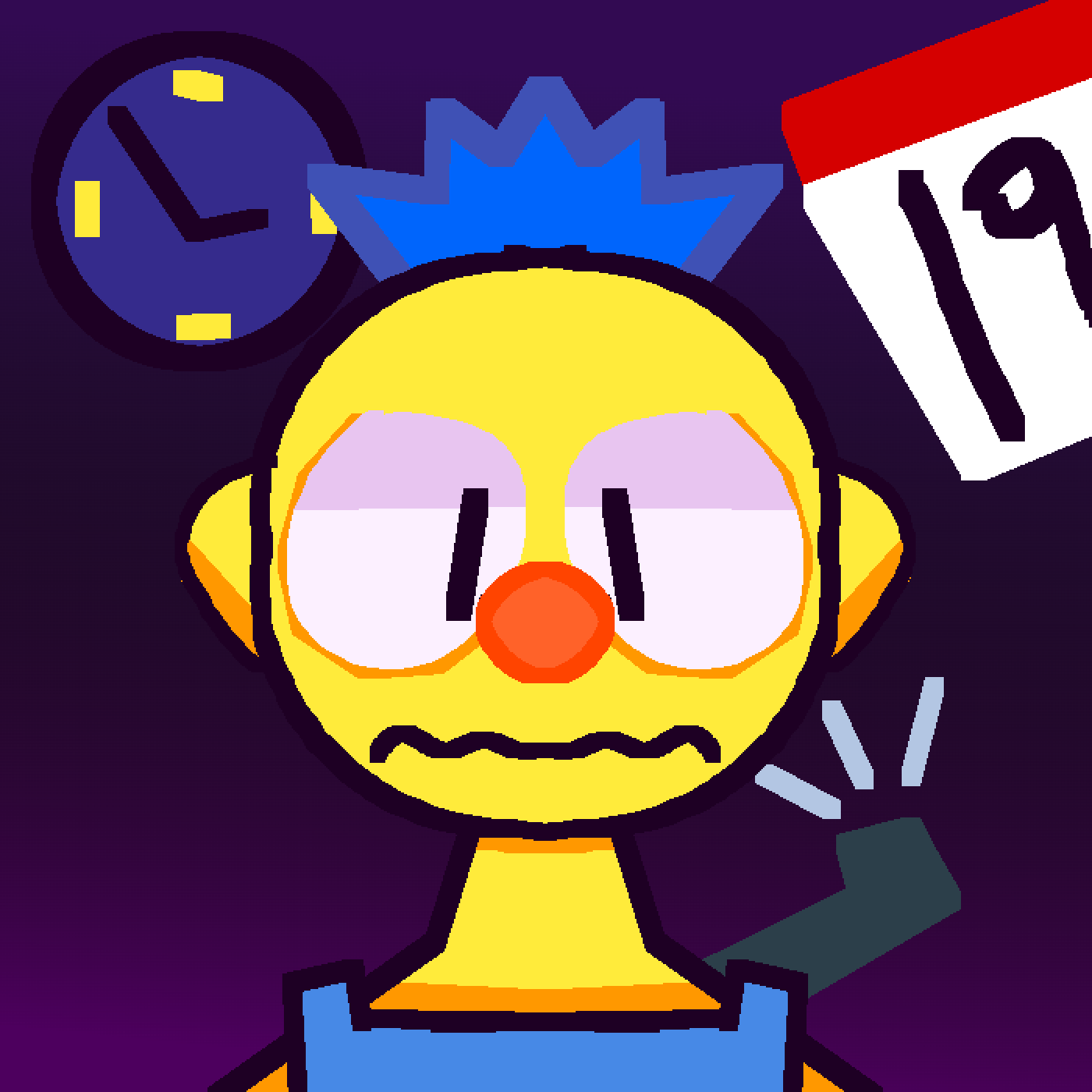 Pixilart - David/yellow guy from dhmis by ArtistTheArtist